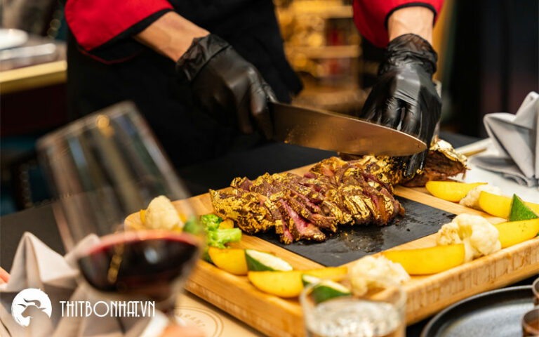 7 nhà hàng bò dát vàng ở Hà Nội không thể bỏ lỡ