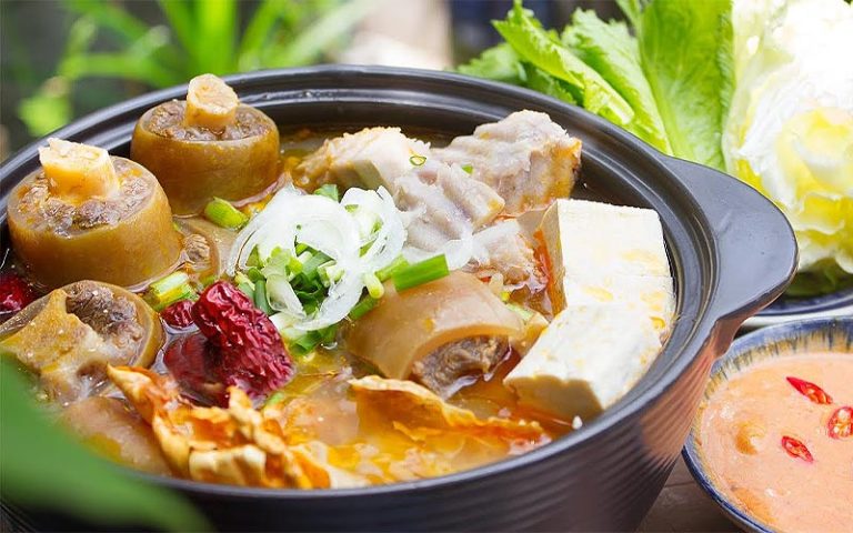 3 cách nấu lẩu kim chi thịt bò, sườn bò, đuôi bò